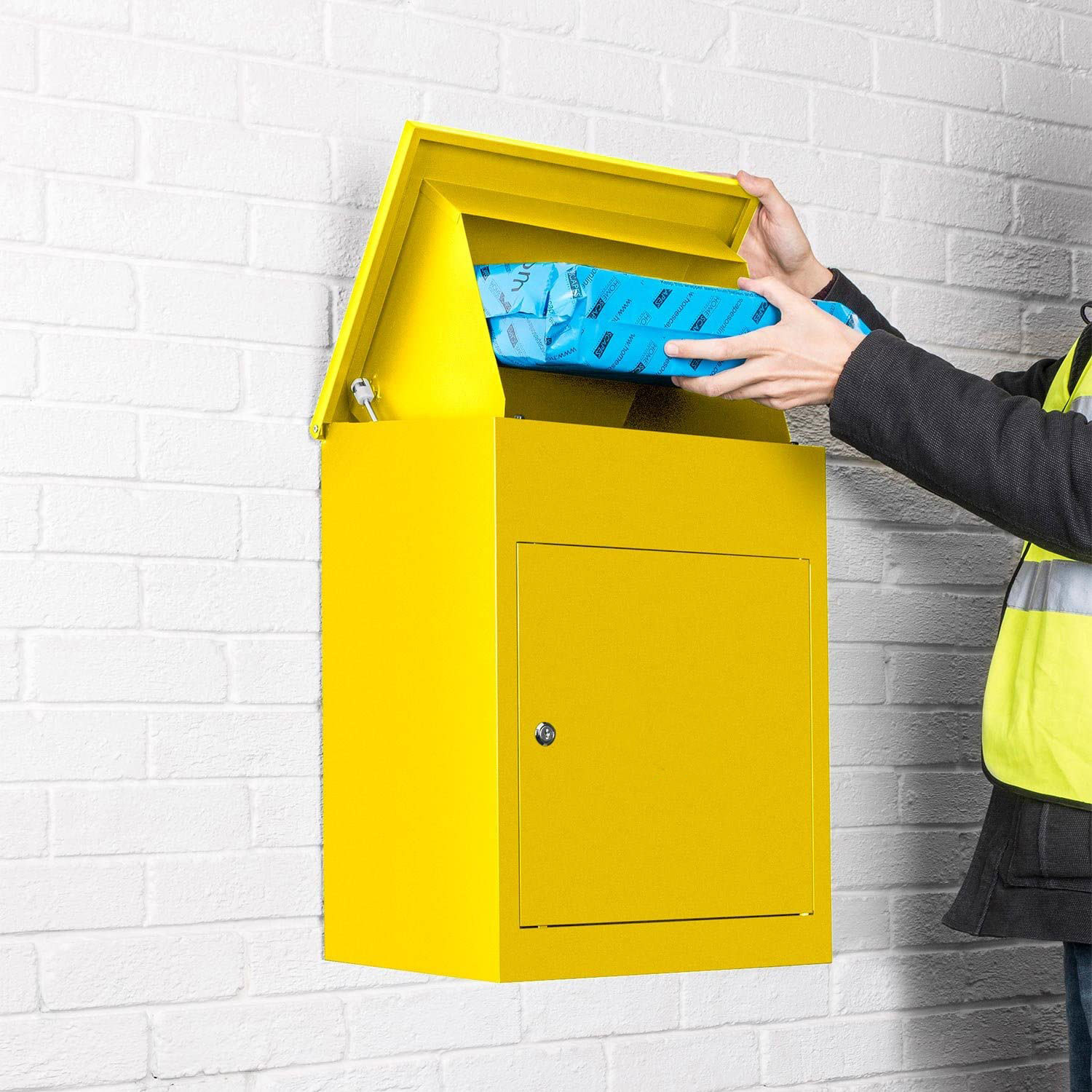 Outdoor parcel package drop box YOOBOX